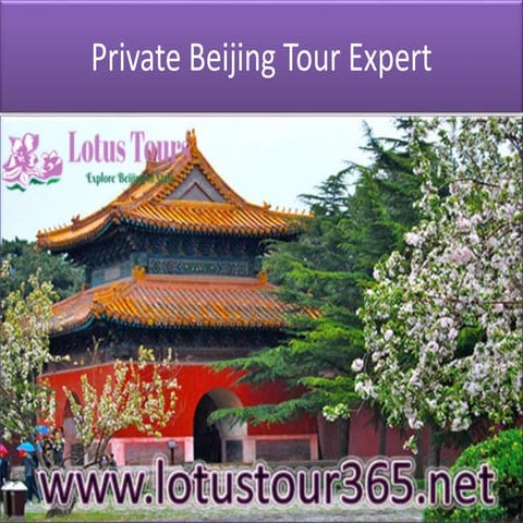 China tours from beijing | PPTX