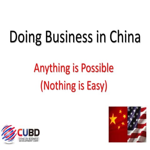 China Usa Business | PDF
