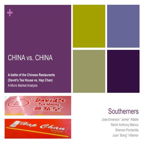 China v. china | PPTX | Bars & Restaurants | Attractions