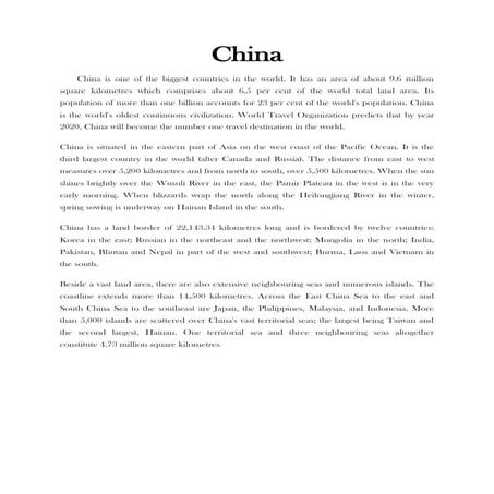 Chinees culture | DOCX