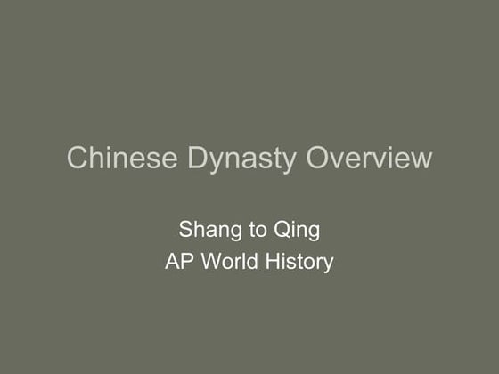 Ancient china huang he civilizations | PPTX