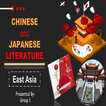 Exploring the Essence of Chinese and Japanese Literature | PPTX