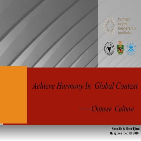 Introduction to Modern China Series #1: "Guanxi" | PPTX