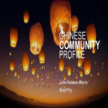 Chinese Community Profile | PPT