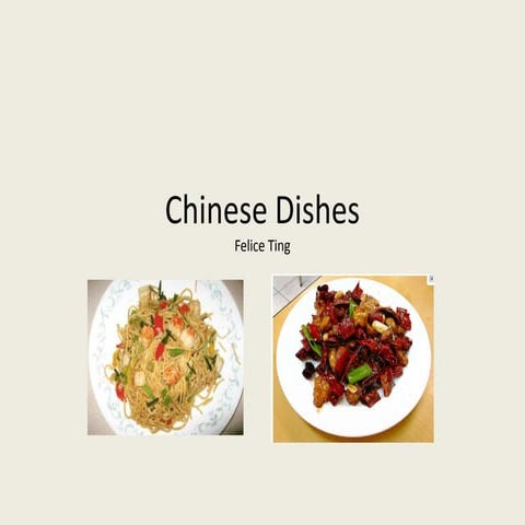 Chinese dishes | PPT