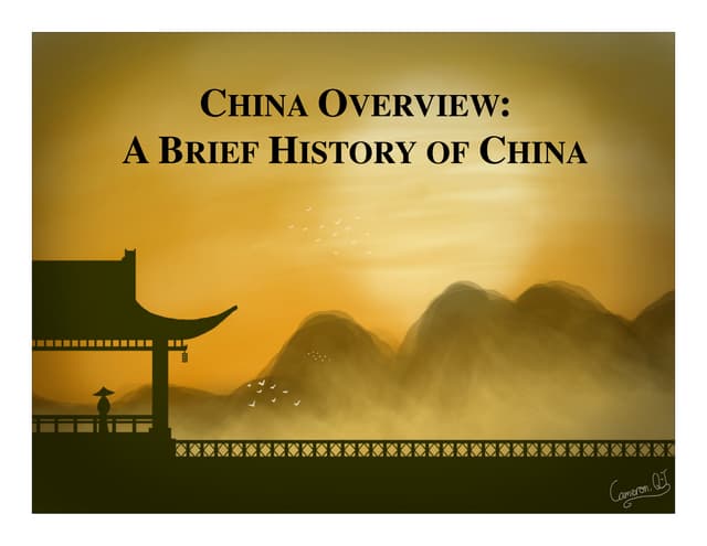 History power point china