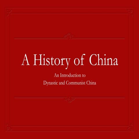 Chinese History PP | PPTX