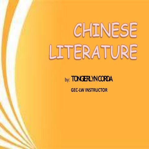 CHINESE LITERATURE.pptx