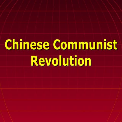 Chinese Mao 2015 | PPT