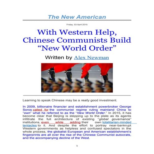 Xi Jinping Power | PDF