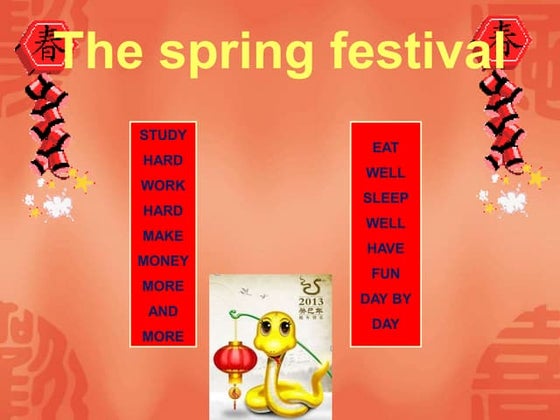 Chinese new year -- Kindergarten Lesson | PPTX