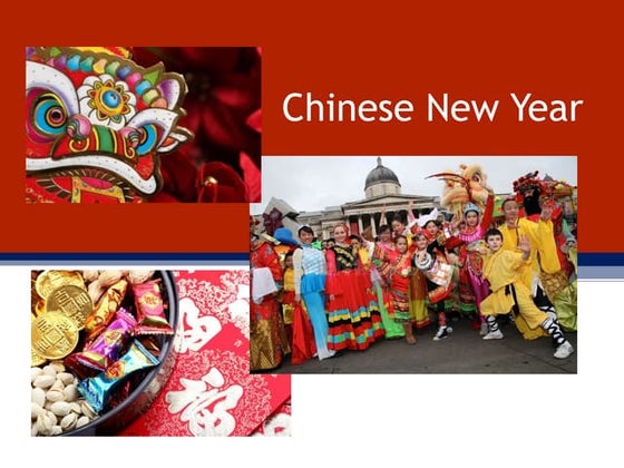 Chinese new year -- Kindergarten Lesson | PPTX