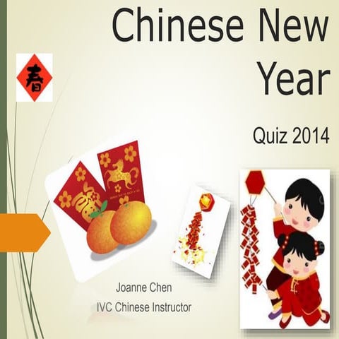Chinese new year quiz | PPTX