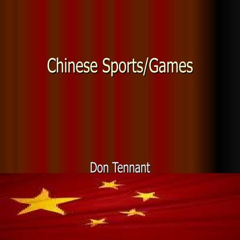 Chinese Sports.Don