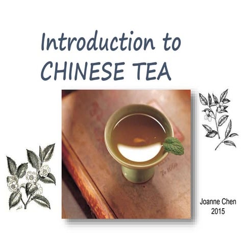 Chinese tea introduction | PPTX