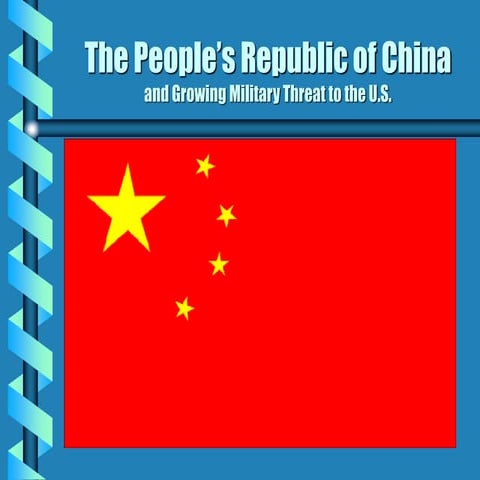 Nuclear Weapons Programs Of China | PPTX