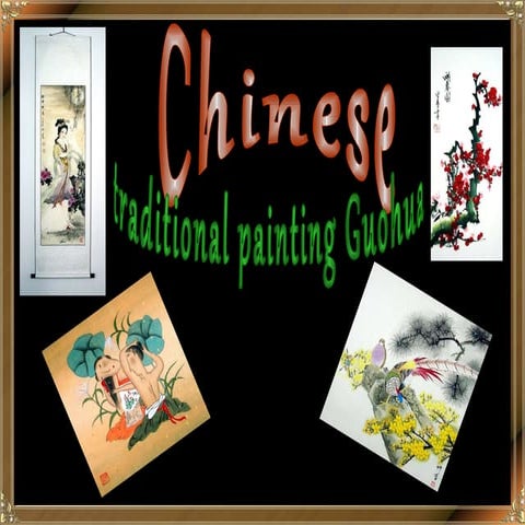 Chinese traditional painting Guohua | PPS