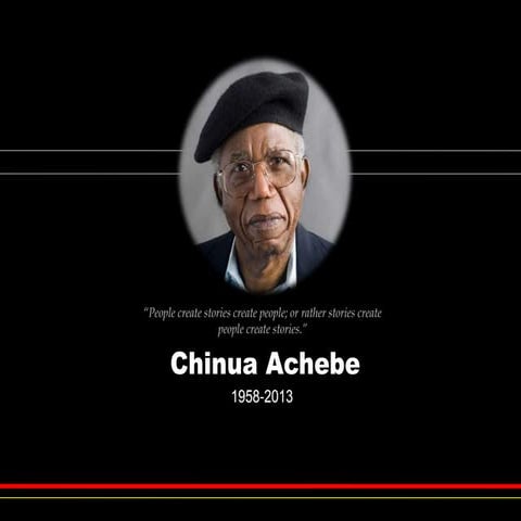 Chinua Achebe | PPTX