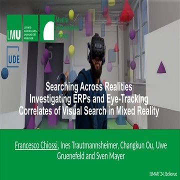 Searching Across Realities: Investigating ERPs and Eye-Tracking ...