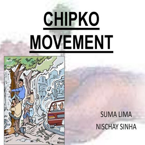 Chipko Movement Quotes The Chipko Movement | SUGi