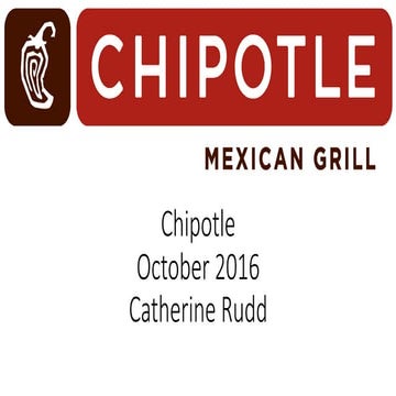 Chipotle | PDF