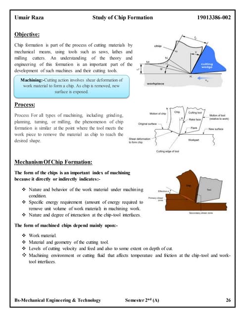 Chip formation and types | PPTX