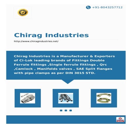 Chirag industries | PDF