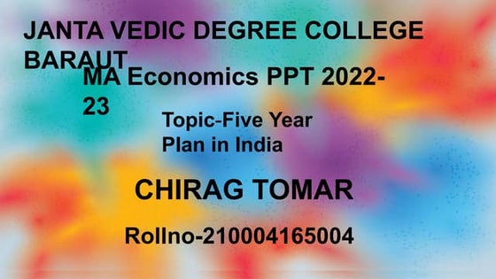 Community Development Program 1952 | PPTX