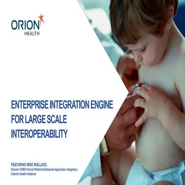 Enterprise Integration Engine for Large Scale Interoperability | PPT