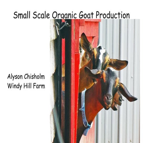 Chisholm organic dairy goat | PDF