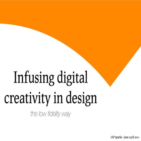 Infusing digital creativity in design | PDF