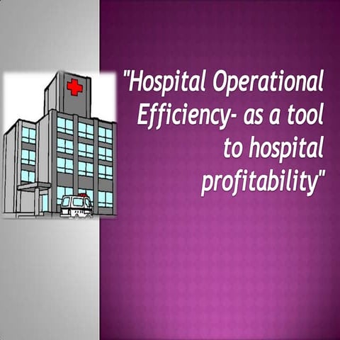 Problems being faced by Patients and staff in hospital | PPTX