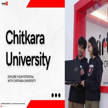 Doctoral Program in Art and Design - Chitkara University | PPT
