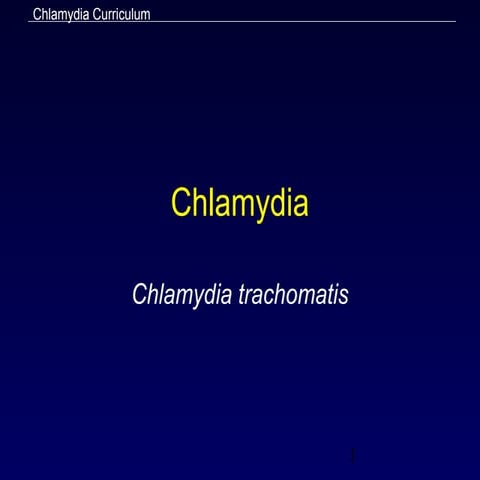 Chlamydia slides | PPT