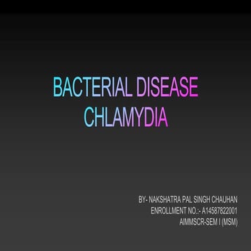 Chlamydia Pptx