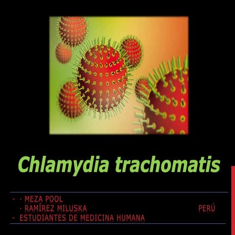 Chlamydia trachomatis | PPTX