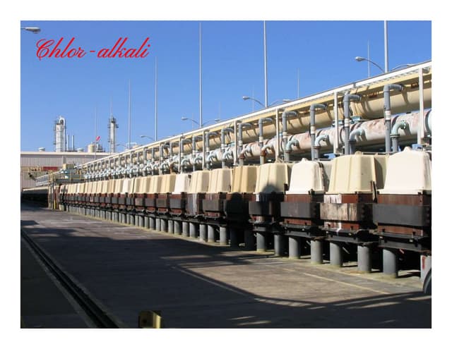 Chlor Alkali Industrial Process | PPTX