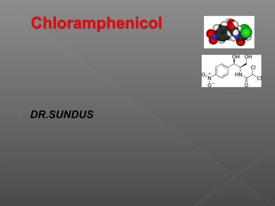 Chloramphenicol | PPTX | Infectious Diseases | Diseases and Conditions