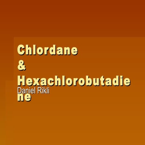 Chlordane | PPT
