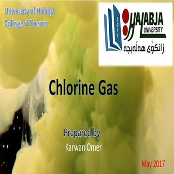 Chlorine gas | PPTX