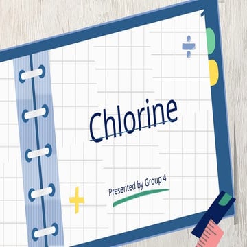 Chlorine Isotopes, All about Chlorine and its substance | PPTX