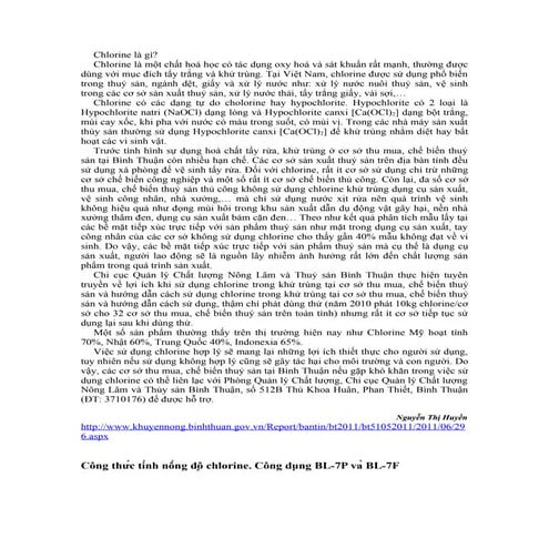 Chlorine là gì | DOC