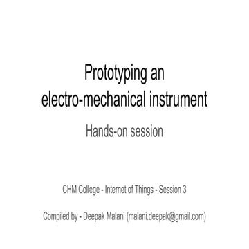 DIY: Making a wind speed meter | PPT