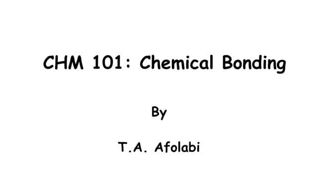 Ionic and covalent bonds | PPTX | Chemistry | Science