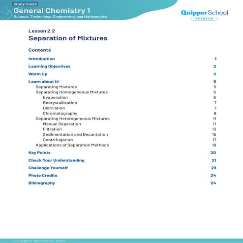 Grade 7 chapter 2 separation techniques | PPTX