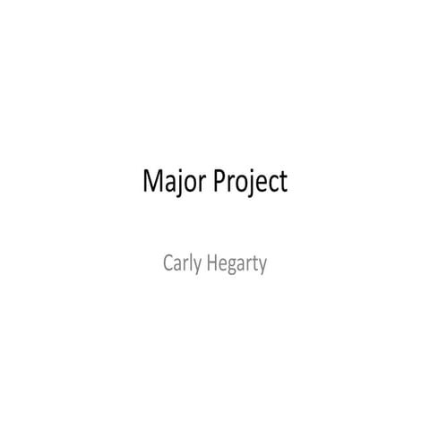 Ch major project final pres | PPTX