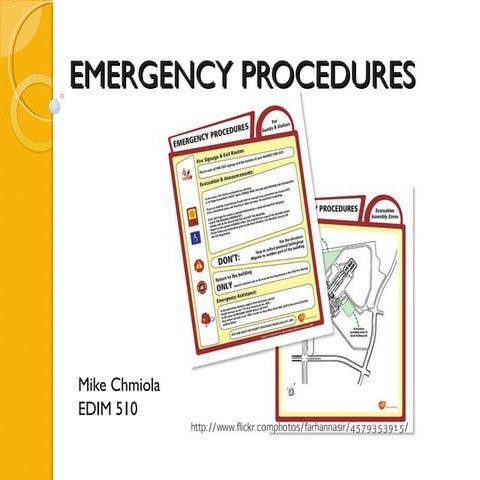 Emergency Procedures | PPT