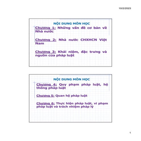 QUAN ĐIỂM TRIẾT HỌC MÁC - LÊNIN VỀ VẤN ĐỀ NHÀ NƯỚC. | PPTX