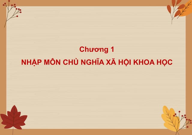 Chủ nghĩa xã hội khoa học - CHUONG 1.pptx