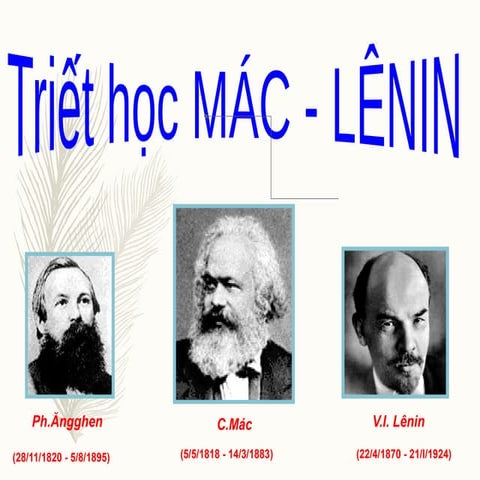 Chương 1 - Triết học Mác Lênin 2021 (edit).pptx